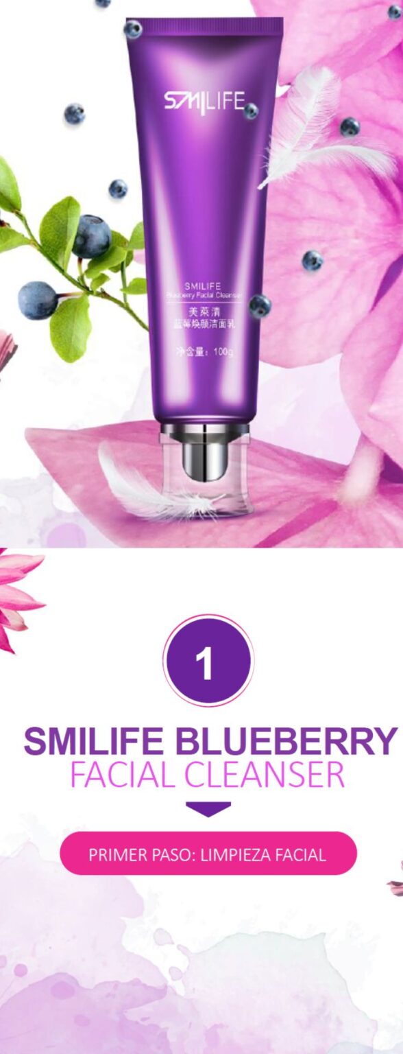BLUEBERRY SMILIFE FACIAL - Oportunidad de Negocio Online