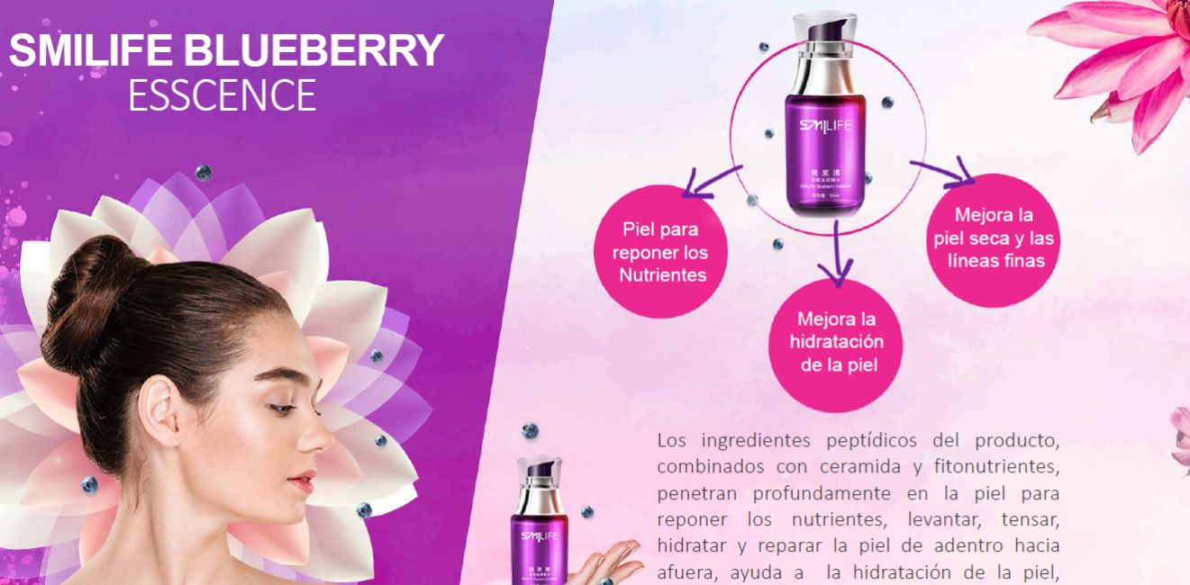 BLUEBERRY SMILIFE FACIAL - Oportunidad de Negocio Online